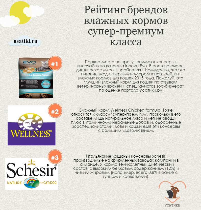 Рейтинг супер-премиум кормов для кошек: какой корм лучший?